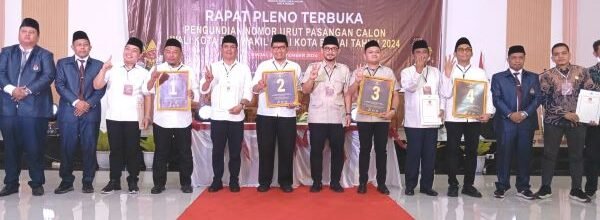 KPU Kota Binjai Undi Nomor Urut Pasangan Calon Walikota dan Wakil ... KPU Kota Binjai Undi Nomor Urut Pasangan Calon Walikota dan Wakil ...